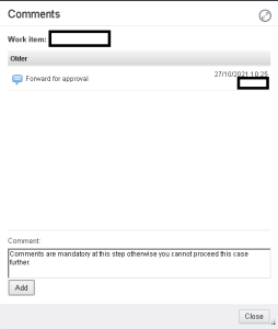 How to Make Comments Required on Work Details Page in Case Manager